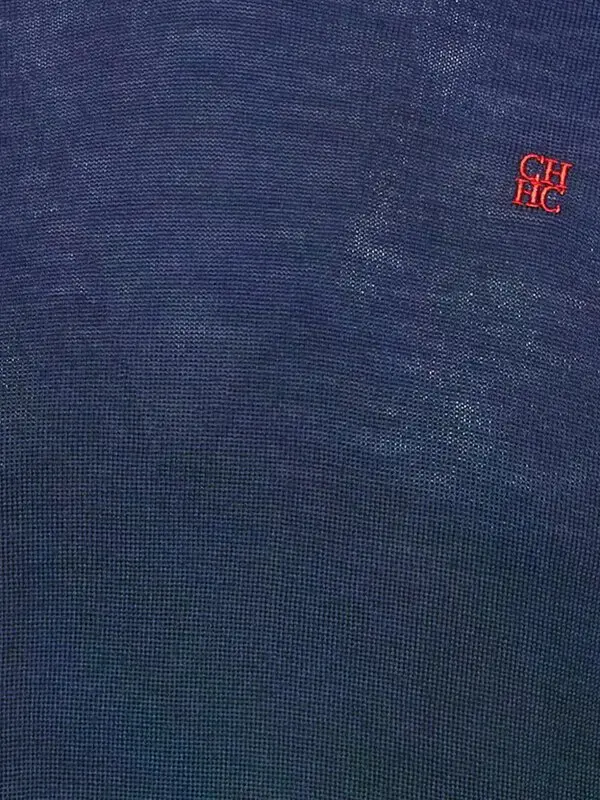 Carolina Herrera Embroidered Wool Sweater