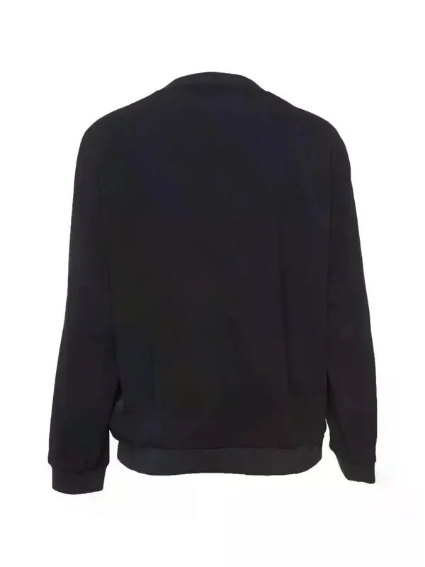 Kenzo Embroidered Crepe Sweatshirt
