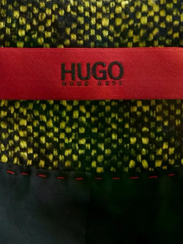 Hugo Boss Boucle Collarless Jacket