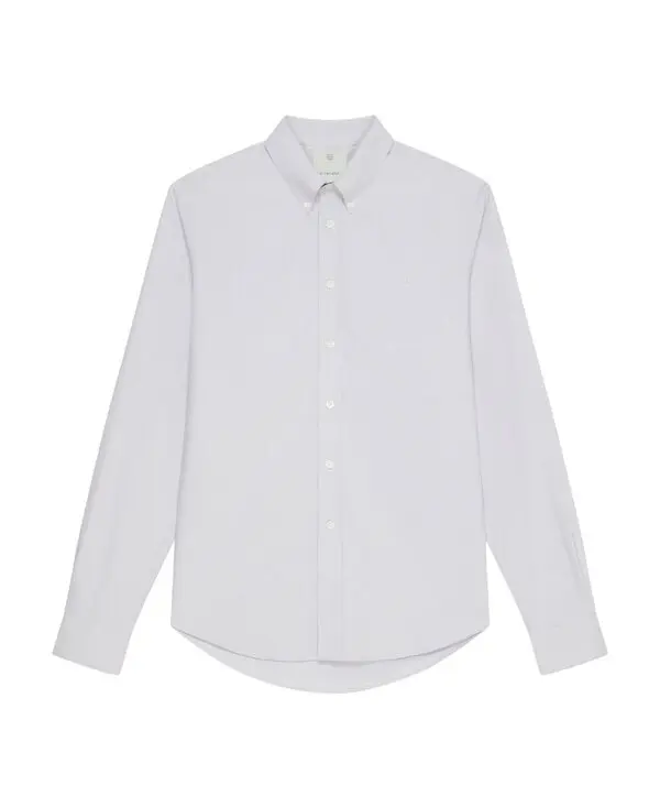 Givenchy 4g Embroidered Long-sleeved Shirt