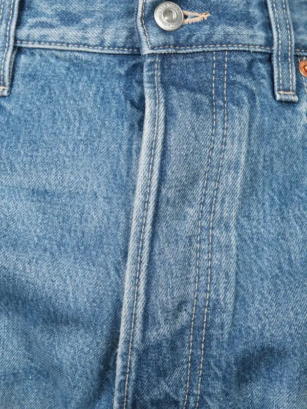 Valentino Garavani Logo Patch Straight Leg Jeans