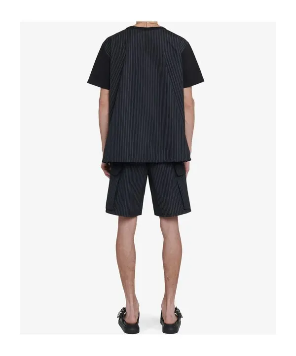 Alexander McQueen Stripe Detailed Crewneck T-shirt