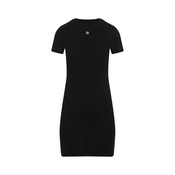 Givenchy 4g Plaque Short-sleeved Dress
