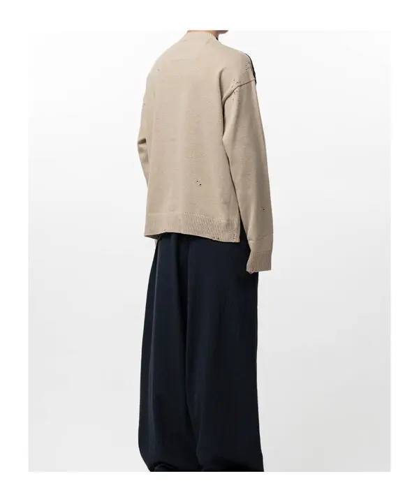Mihara Yasuhiro Logo-embroidered Cardigan