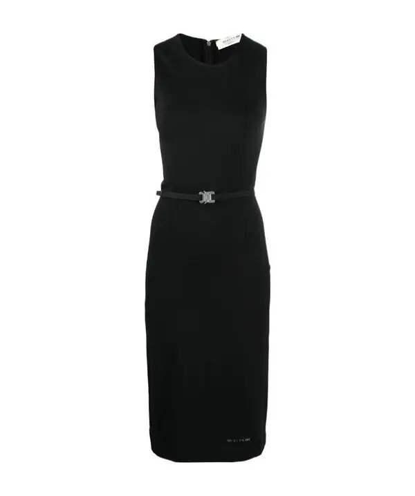 1017 Alyx 9sm Buckle Belted Mini Dress - Black