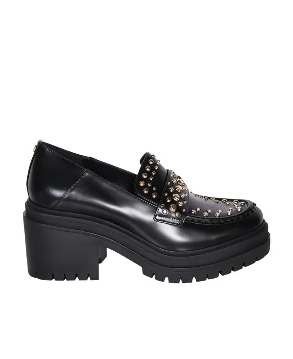 Michael Kors Studded Round-toe Loafers