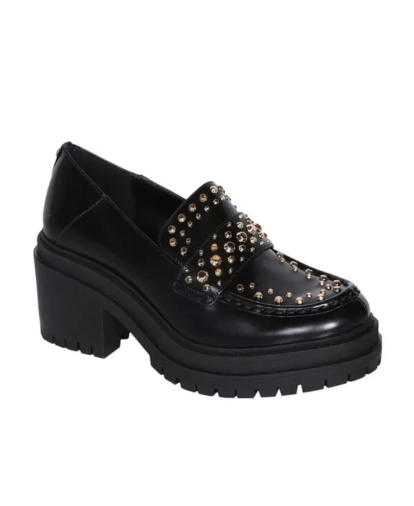 Michael Kors Studded Round-toe Loafers