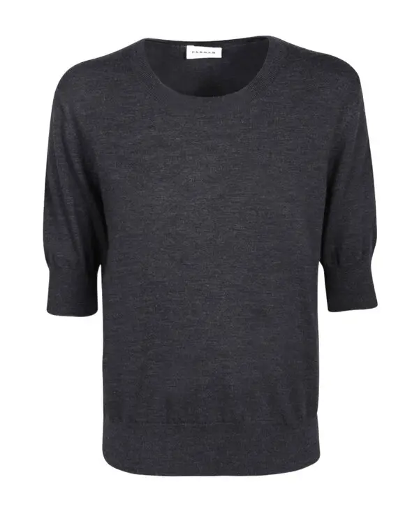 P.a.r.o.s.h Fine Knit Round Neck Top