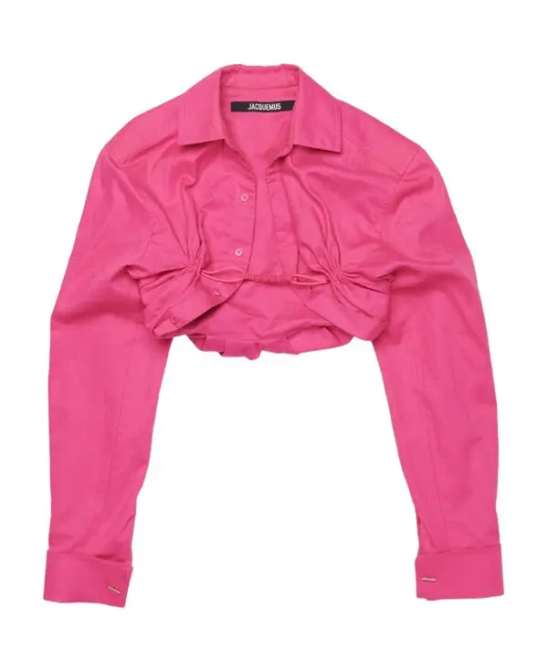 Jacquemus Cropped Long-sleeved Top