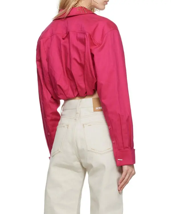 Jacquemus Cropped Long-sleeved Top