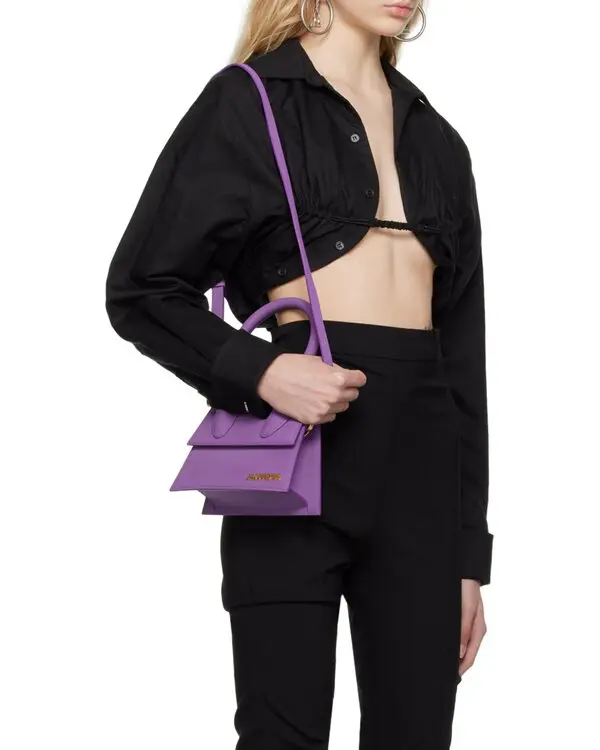 Jacquemus Machou Cropped Long-sleeved Top