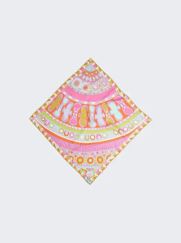 Emilio Pucci Soleil Print Silk Scarf