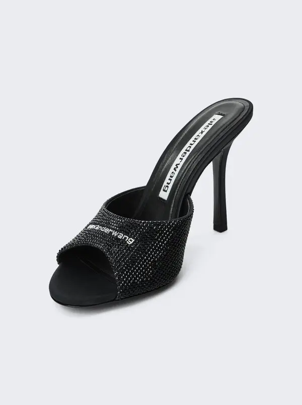 Alexander Wang Cher 105mm Mule Jet - Black