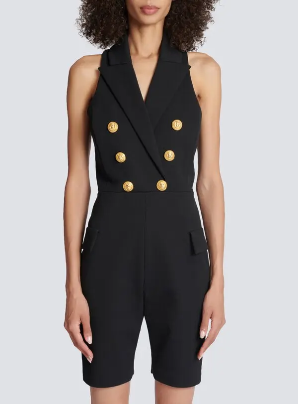 Balmain Buttoned Jumpsuit