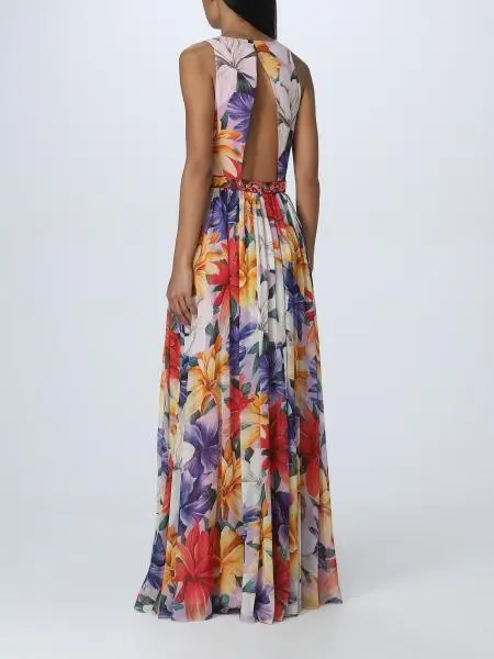 Etro Floral-print Silk Dress