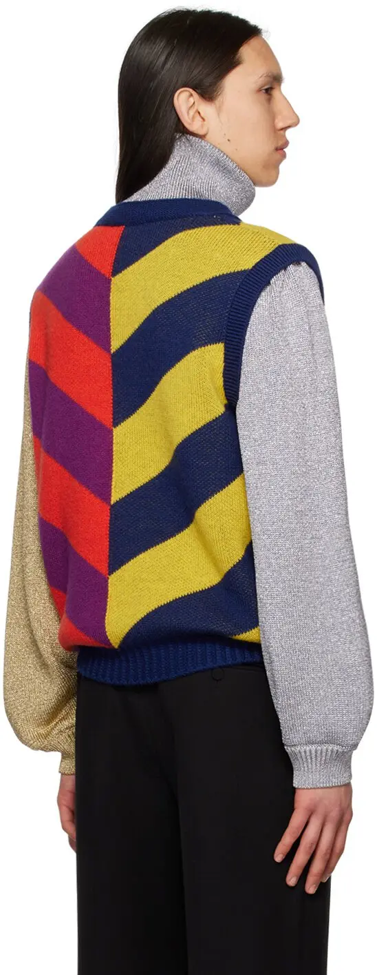 Gucci Striped Jacquard Knitted Sweater