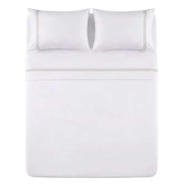 PURE PARIMA Triple Luxe Sateen Sheet Set - Gold