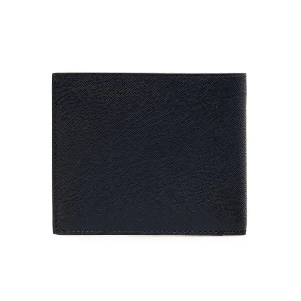 Prada Saffiano Leather Wallet With Triangle Logo