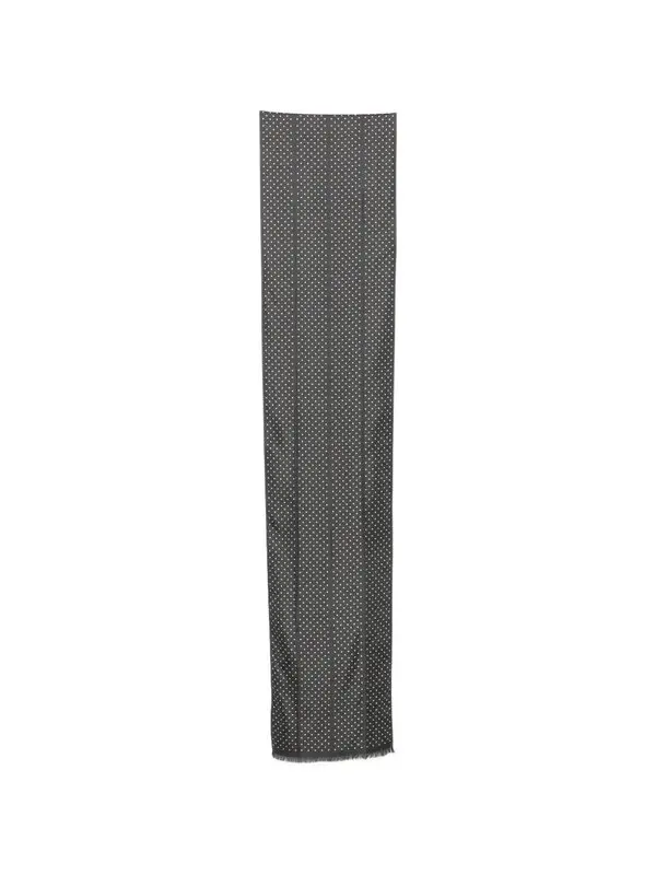 TOM FORD Sciarpa Grande A Pois "silk Large Polka Dot Scarf Cm 6x222