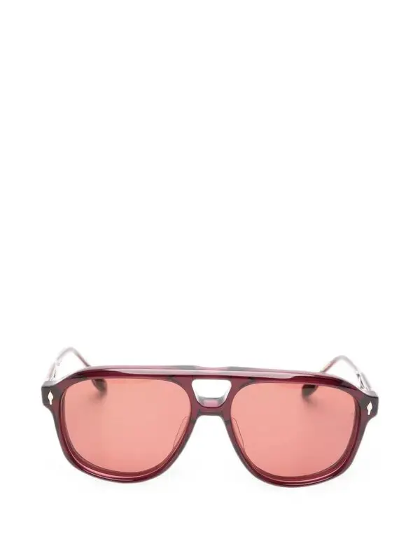 JACQUES MARIE MAGE Occhiali Da Sole "leonard - Red