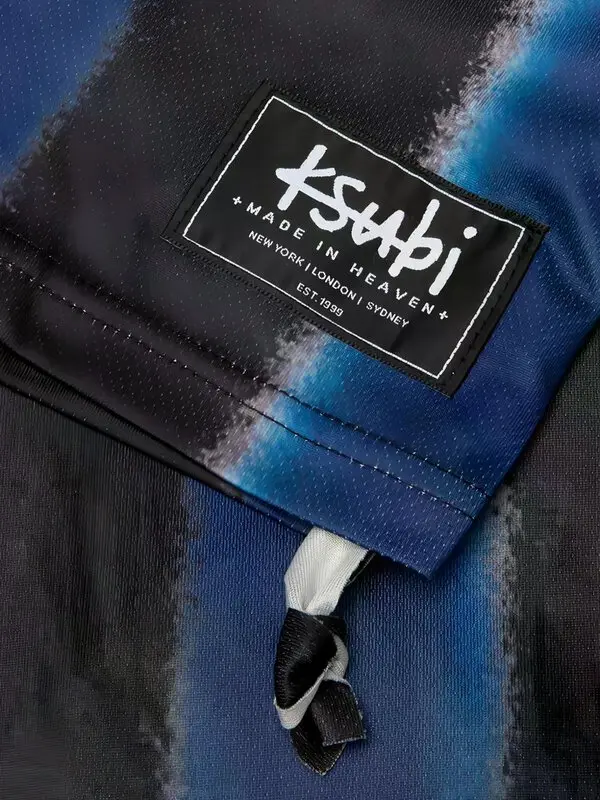 Ksubi Striped V-neck Long Sleeve T-shirt