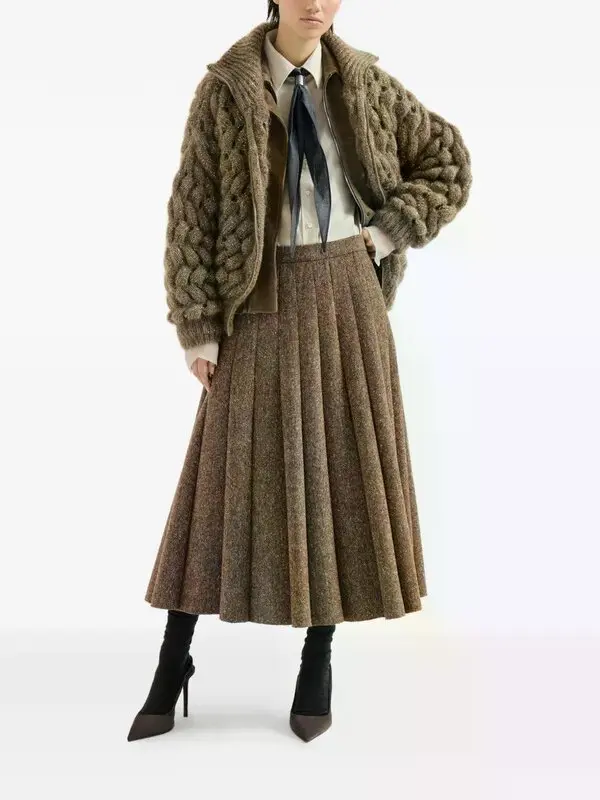 Brunello Cucinelli Mohair And Wool Cardigan