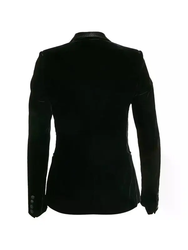 LANVIN Velvet Shawl Collar Blazer