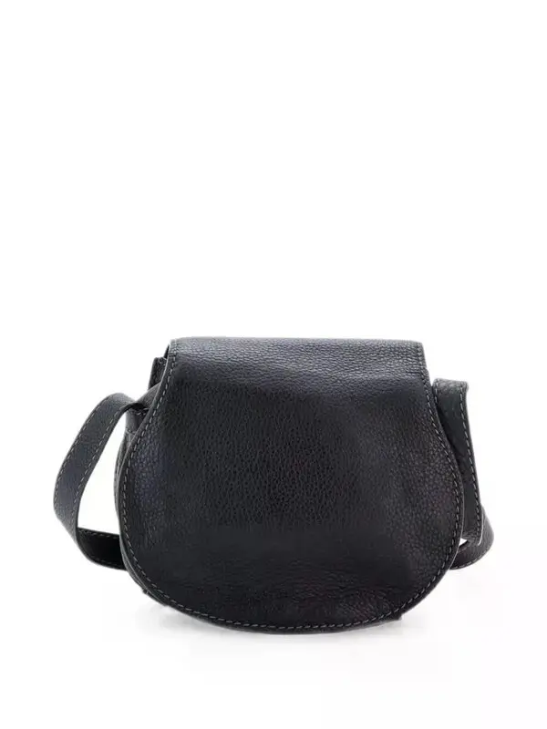 Chloé Marcie Leather Mini Crossbody Bag - Blue