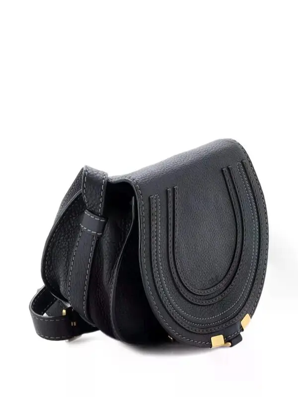 Chloé Marcie Leather Mini Crossbody Bag - Blue