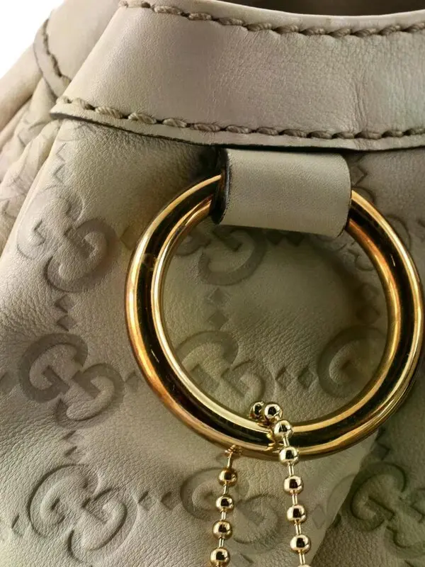 Gucci Sukey Ssima Leather Medium Tote Bag