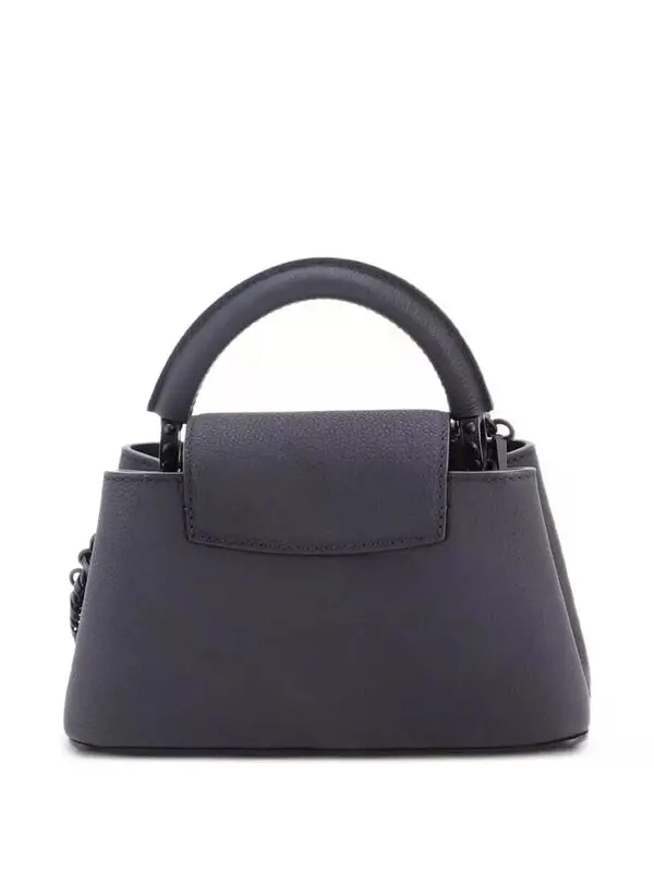 LOUIS VUITTON Capucines East West Bag - Black