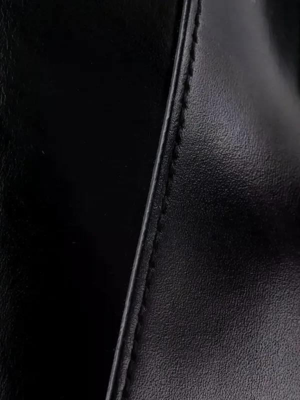 Givenchy Antigona Mini Satchel In Glazed Leather - Black