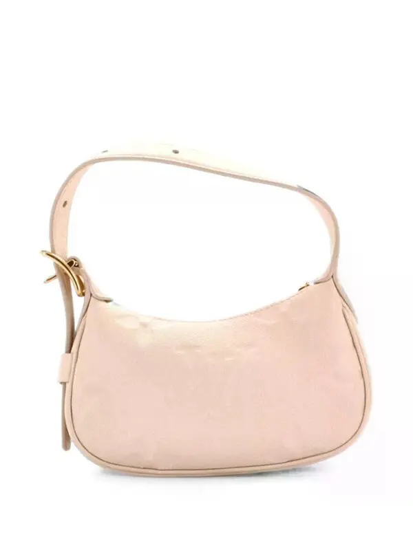 LOUIS VUITTON Monogram Empreinte Giant Mini Hobo Bag - Neutrals