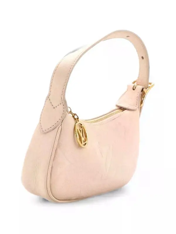 LOUIS VUITTON Monogram Empreinte Giant Mini Hobo Bag - Neutrals