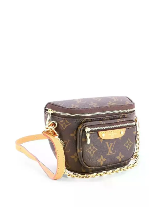 LOUIS VUITTON Monogram Canvas Mini Belt Bag - Brown