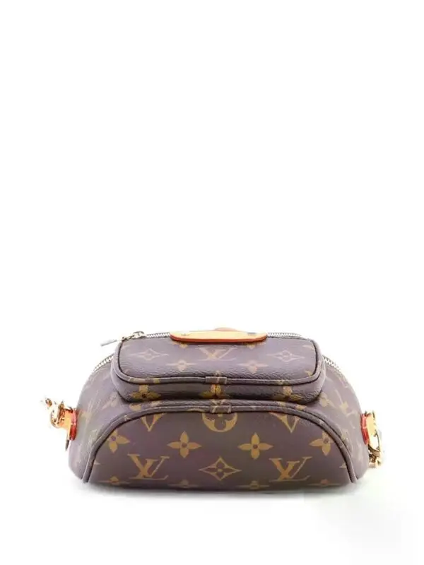 LOUIS VUITTON Monogram Canvas Mini Belt Bag - Brown