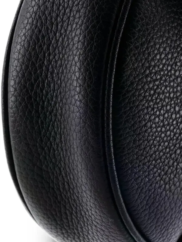 Dior Saddle Leather Crossbody Bag - Black