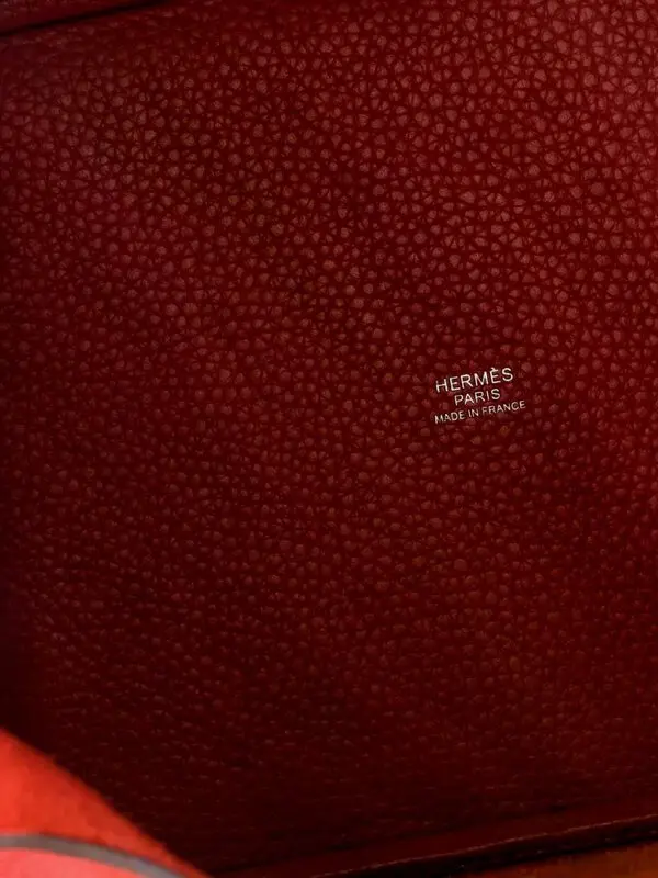 Hermès Picotin Lock Bag Clemence Mm - Red