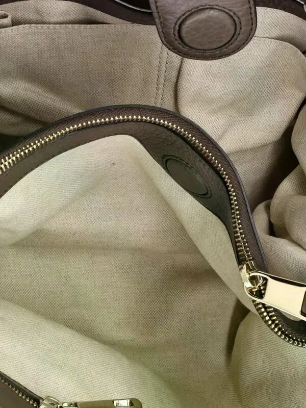 Gucci Bamboo Shopper Medium Tote Bag - Brown