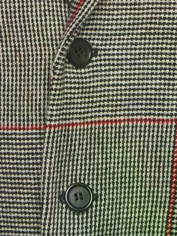 Saint Laurent Plaid Blazer