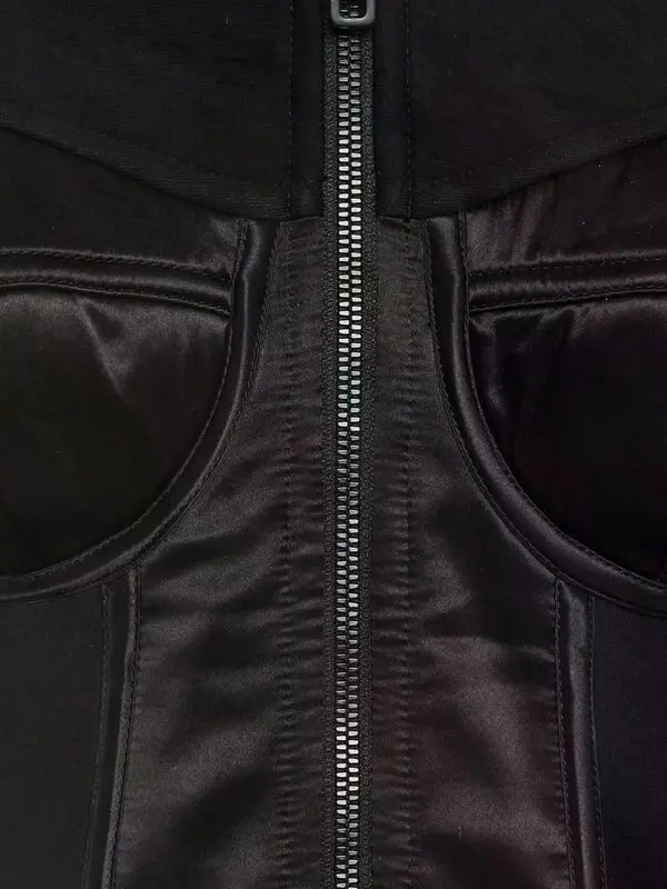 Dolce & Gabbana Satin-panel Hooded Jacket