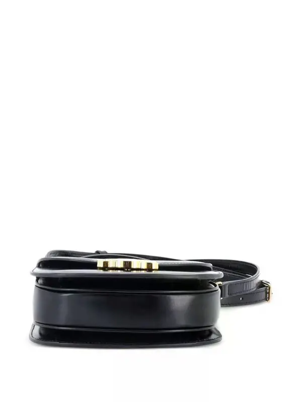 Celine Triomphe Cléa Satchel - Black