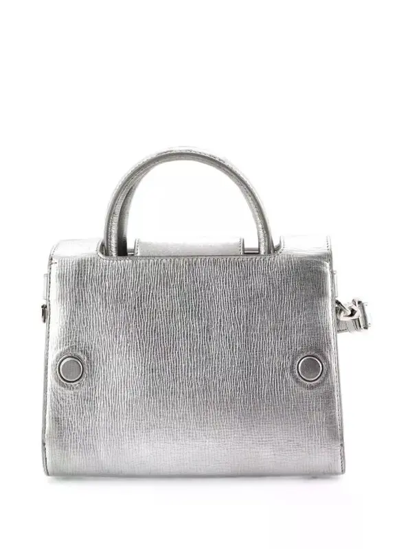 Dior Diorever Leather Mini Shoulder Bag - Silver