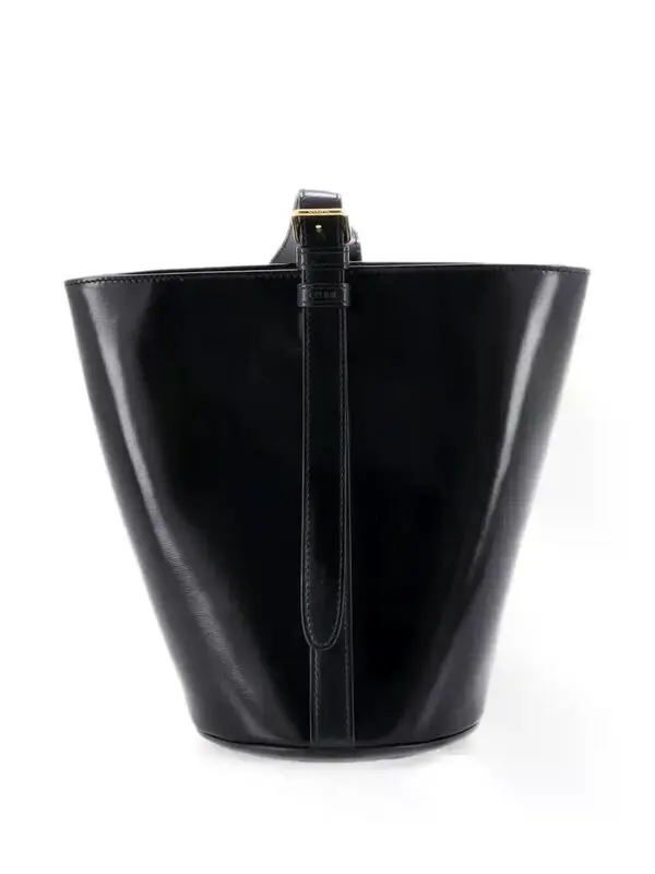 Celine Triomph Leather Small Bucket Bag