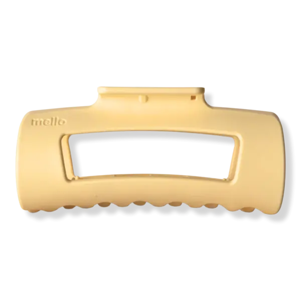 MELLO Classic Clip Flexible Claw Clip - Custard