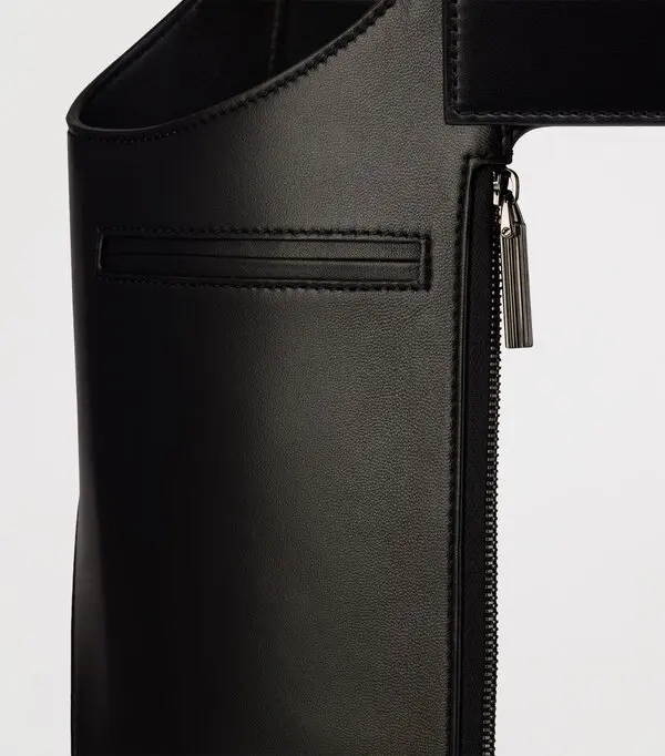 CHRISTIAN LOUBOUTIN Tactical Leather Harness With Integrated Wallet And Card Holder