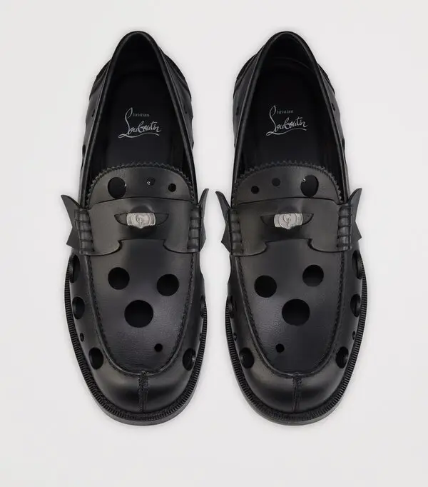 CHRISTIAN LOUBOUTIN The Plato Dots Leather Loafers