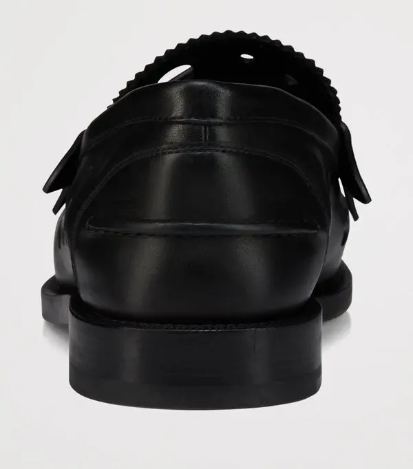 CHRISTIAN LOUBOUTIN The Plato Dots Leather Loafers