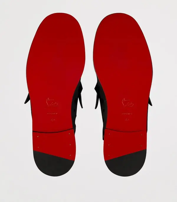 CHRISTIAN LOUBOUTIN The Plato Dots Leather Loafers
