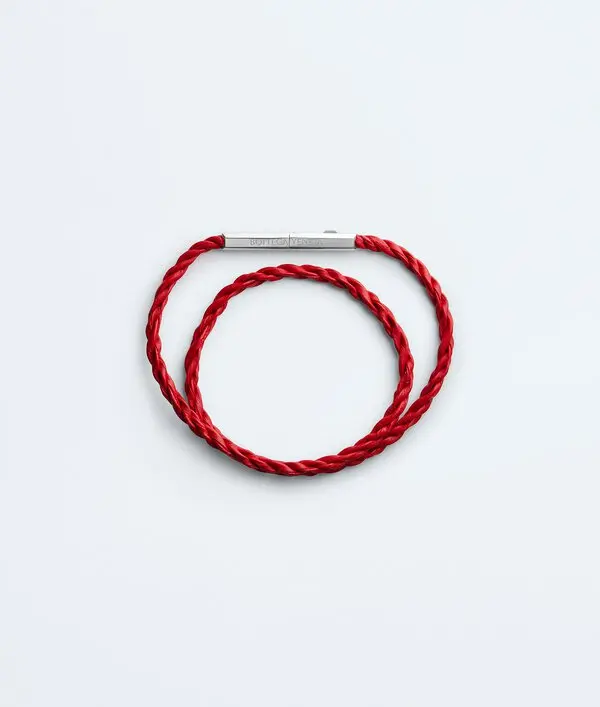 Bottega Veneta Rope Leather Bracelet